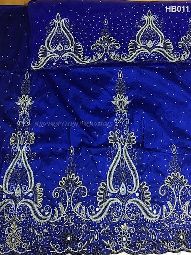 nigerian igbo george wrapper 5 Yard Heavy Beaded VIP George Wrapper Wi ...